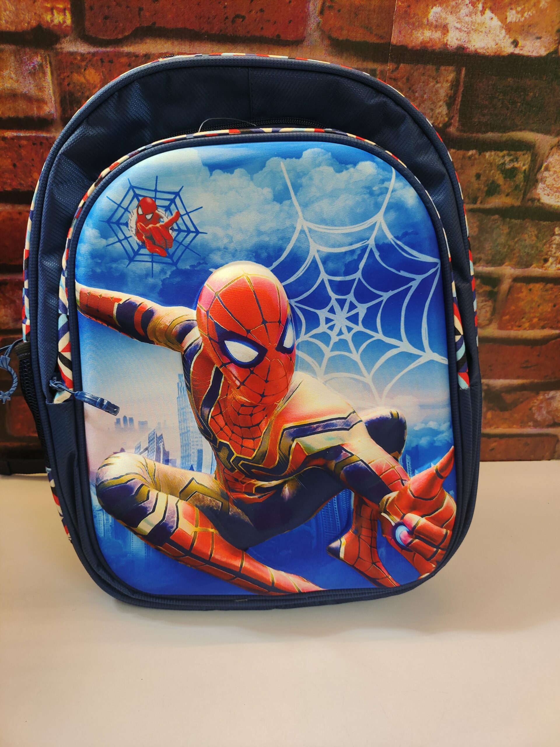 14 inch 3D Spiderman backpack ( For Nursery to KG Kids ) - Unleash Creation
